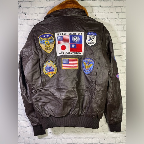 Jackets & Coats | Nwt Mens Top Gun Maverick Tom Cruise Aviator Genuine ...